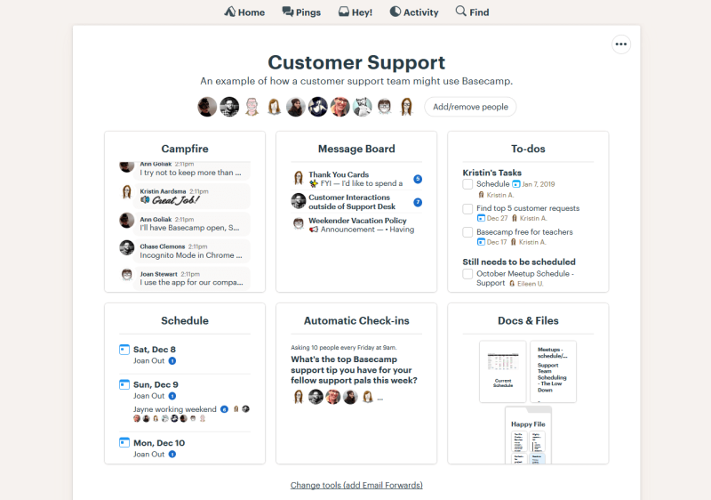 Basecamp Project Management Software - Productivity Land