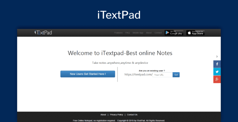 Top 20 Free Online Notepads | No Login Required - Productivity Land