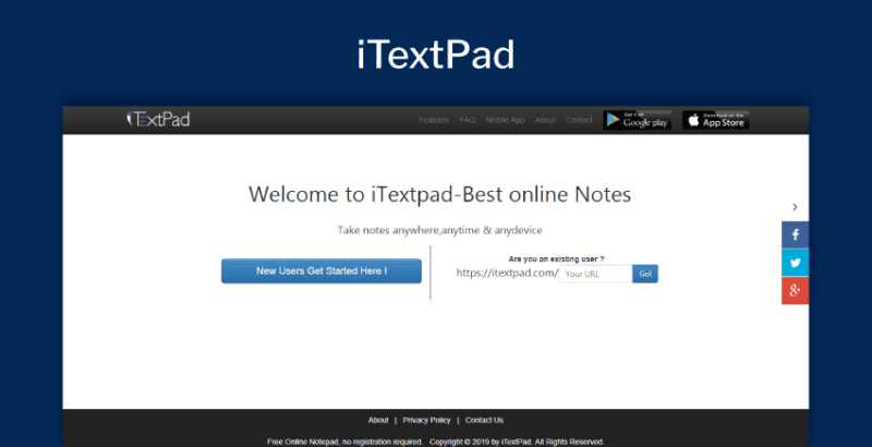 Top 20 Free Online Notepads | No Login Required - Productivity Land