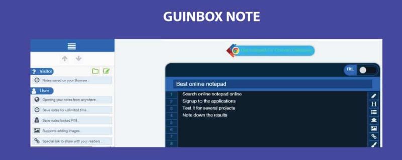 Top 20 Free Online Notepads | No Login Required - Productivity Land