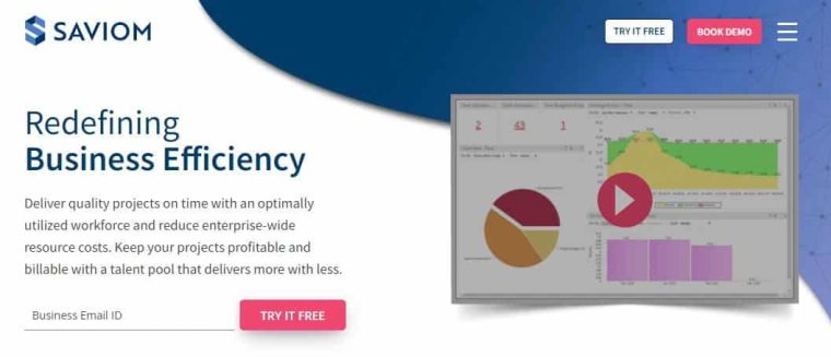 Saviom Resource Management Software Review, Features, Pricing - Productivity Land
